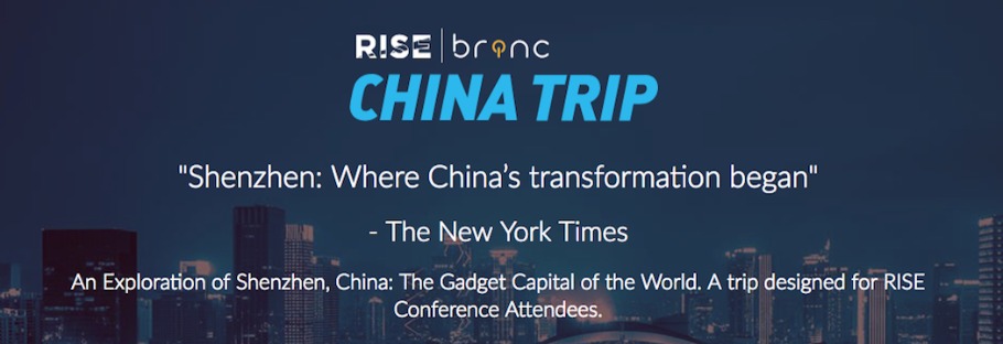 RISE Brinc China Trip | Peatix