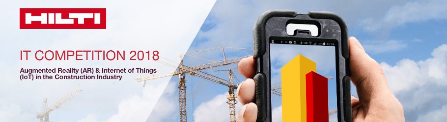 The 2018 Hilti AR and IoT Competition | Peatix